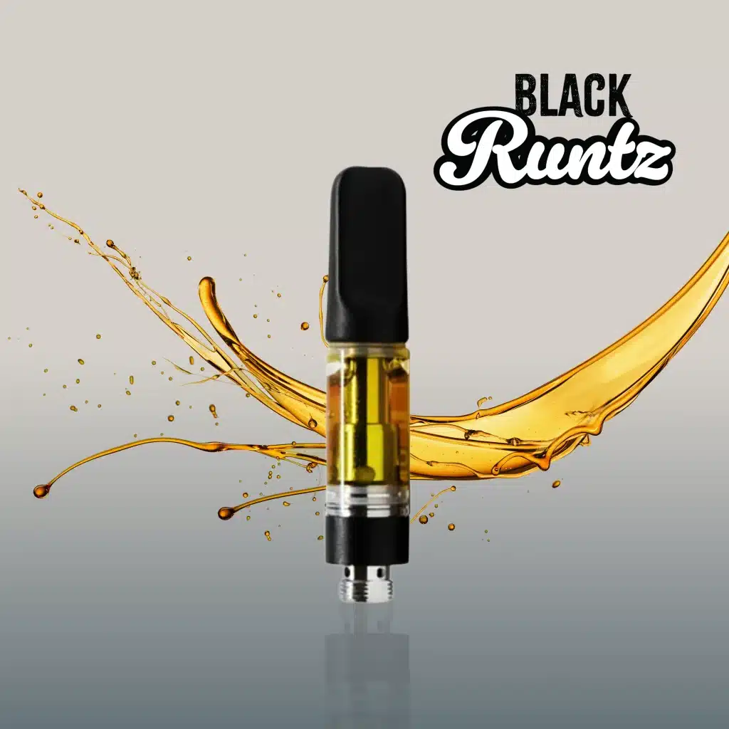 1 Gram THCA Vape Cart - Black Runtz | Emerald Smoke