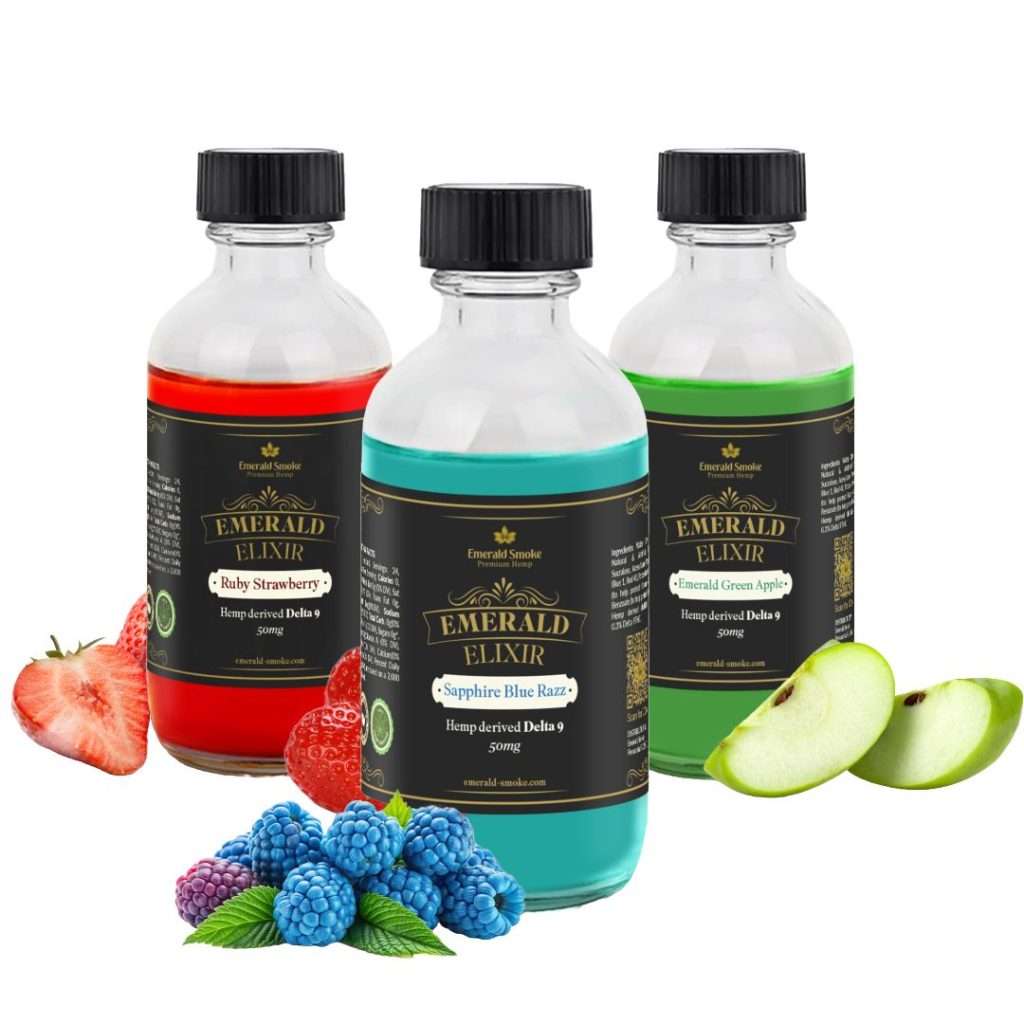 Emerald Elixir - Delta 9 Syrup | Emerald Smoke